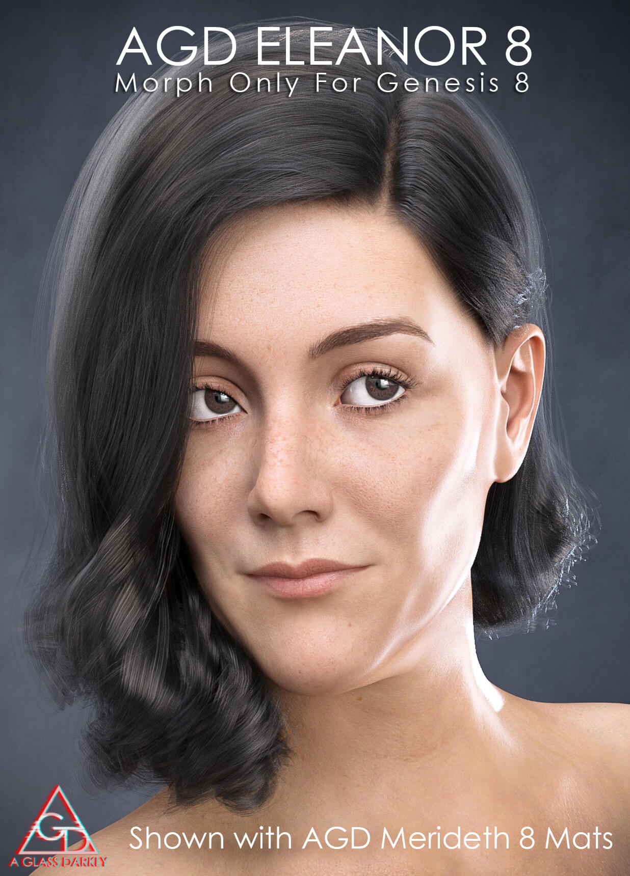 AGD Eleanor Character Morph for G8F - Daz Content by aglassdarkly