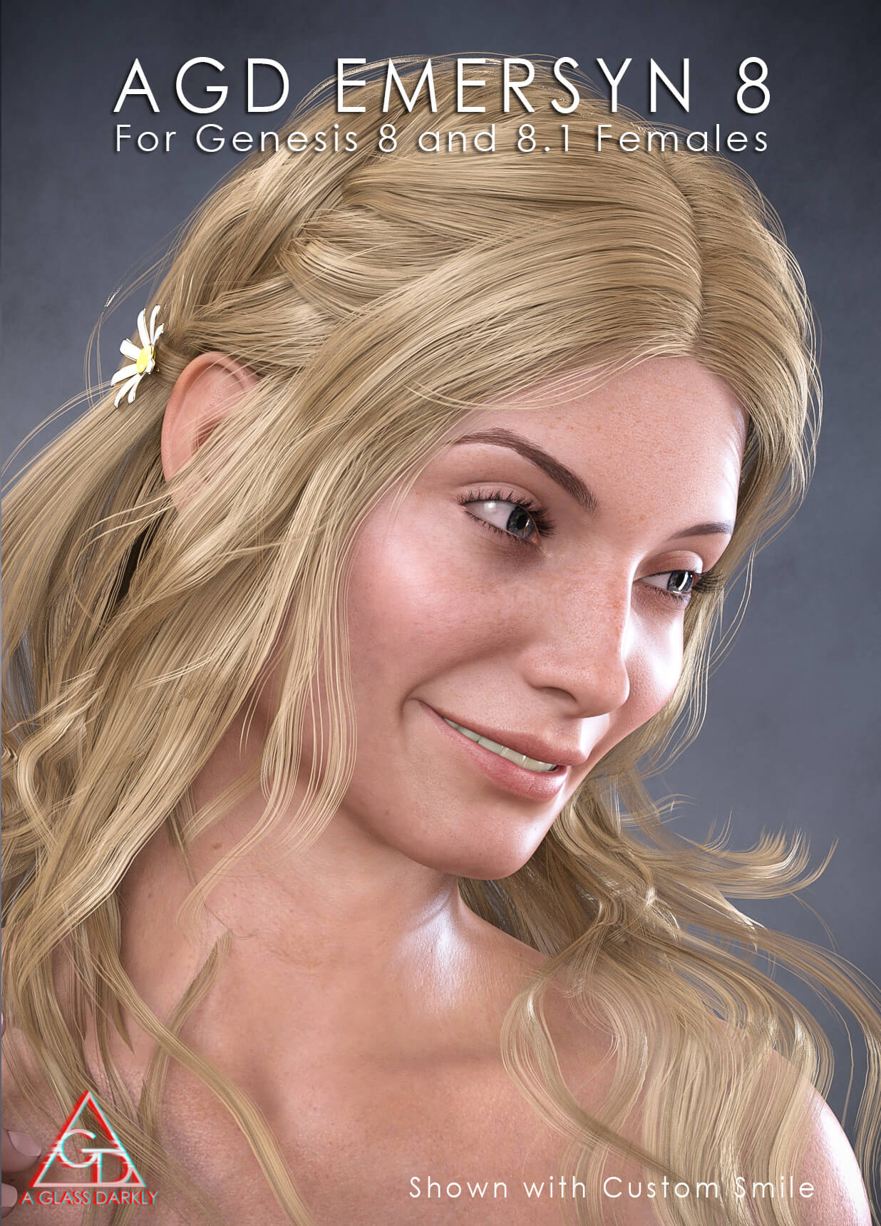AGD Emersyn 8 for G8/8.1F With Custom Smiles - Daz Content by aglassdarkly