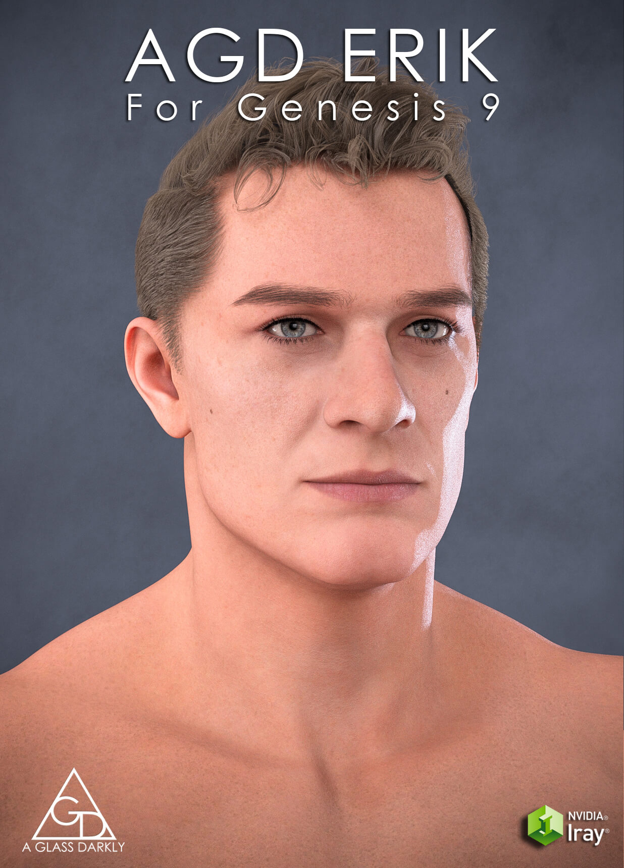 AGD Erik for Genesis 9 - Daz Content by aglassdarkly