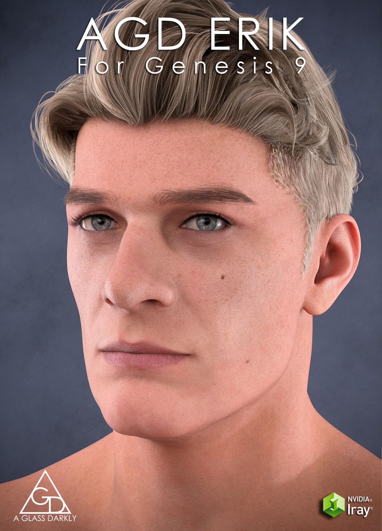 AGD Erik for Genesis 9 - Daz Content by aglassdarkly