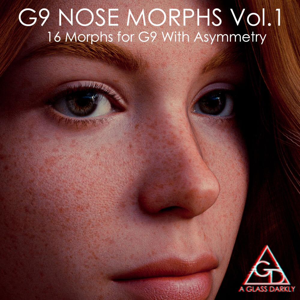 AGD G9 Nose Morphs Vol. 1 - Daz Content by aglassdarkly