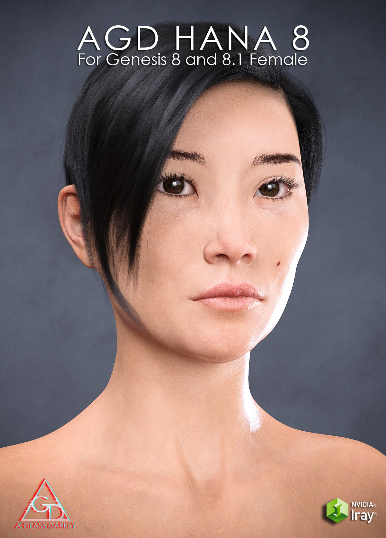 AGD Hana for G8/8.1 Female - Daz Content by aglassdarkly