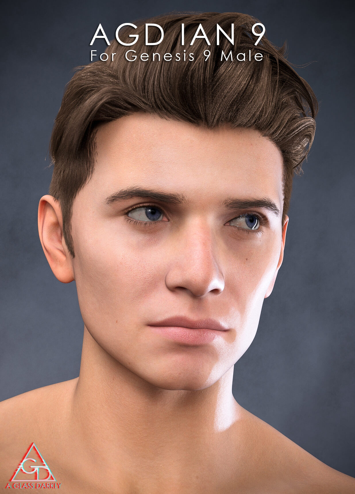 AGD Ian 9 for Genesis 9 Male - Daz Content by aglassdarkly