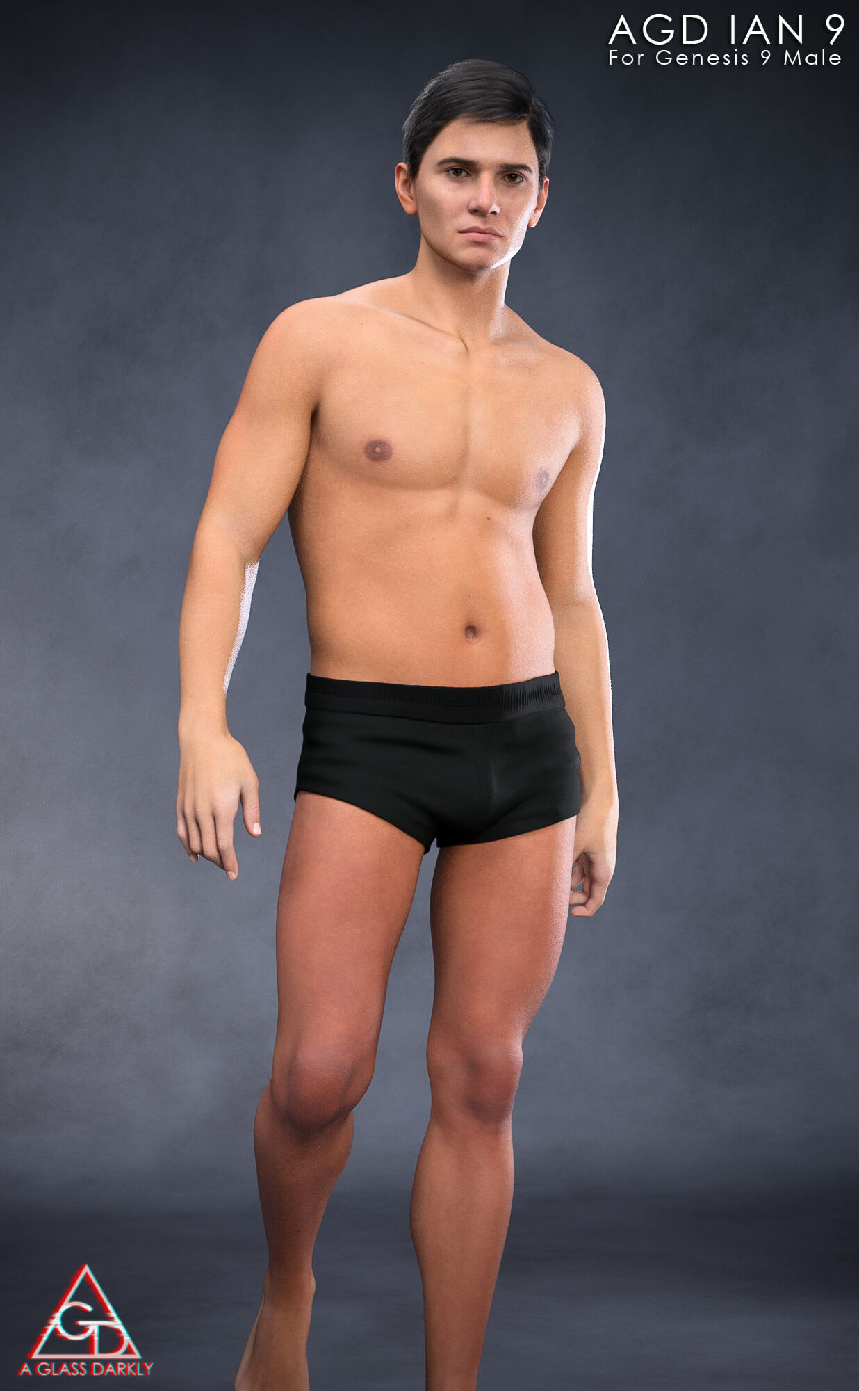 AGD Ian 9 for Genesis 9 Male - Daz Content by aglassdarkly