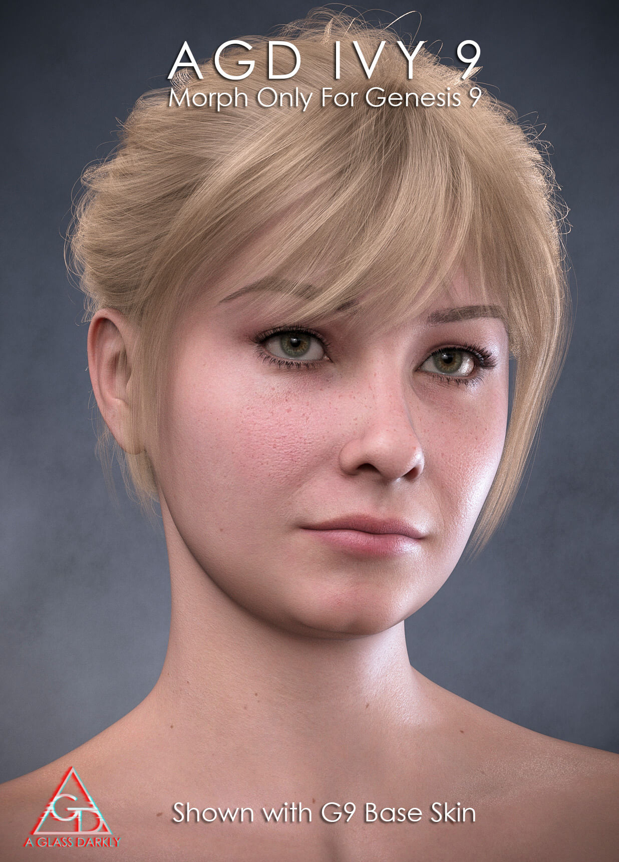 AGD Ivy Character Morph for Genesis 9 - Daz Content by aglassdarkly