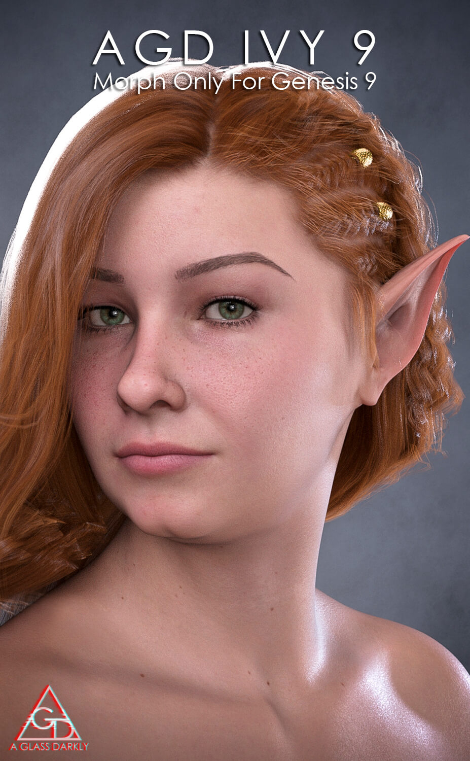 AGD Ivy Character Morph for Genesis 9 - Daz Content by aglassdarkly