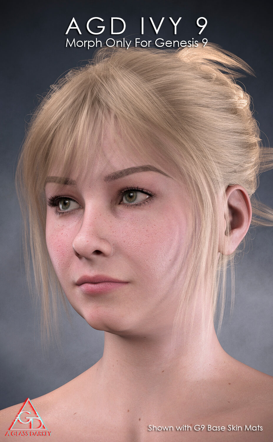 AGD Ivy Character Morph for Genesis 9 - Daz Content by aglassdarkly