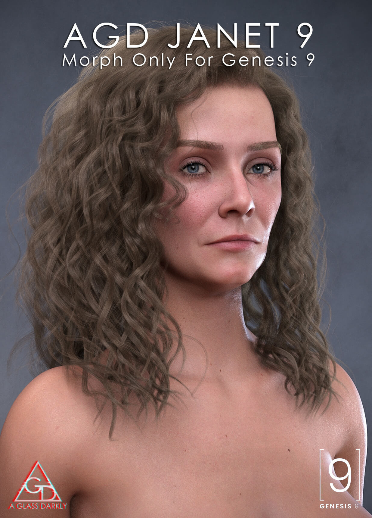 AGD Janet 9 Character Morph for G9 - Daz Content by aglassdarkly
