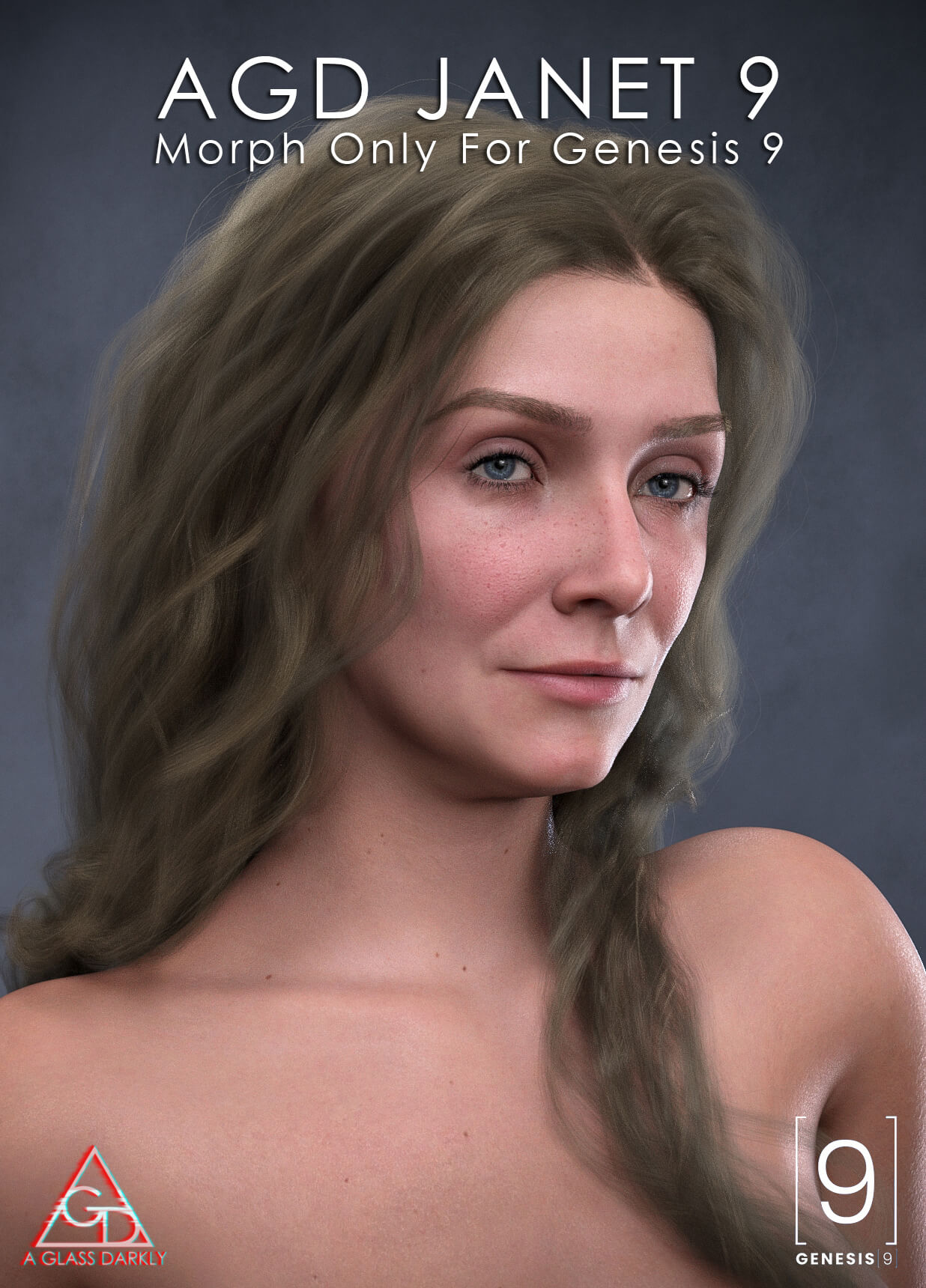 AGD Janet 9 Character Morph for G9 - Daz Content by aglassdarkly