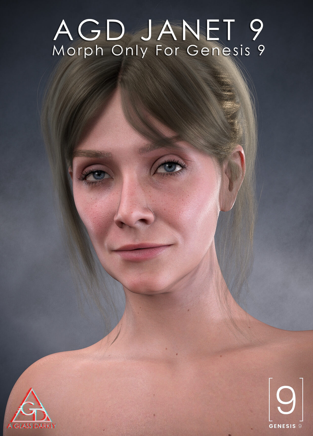 AGD Janet 9 Character Morph for G9 - Daz Content by aglassdarkly