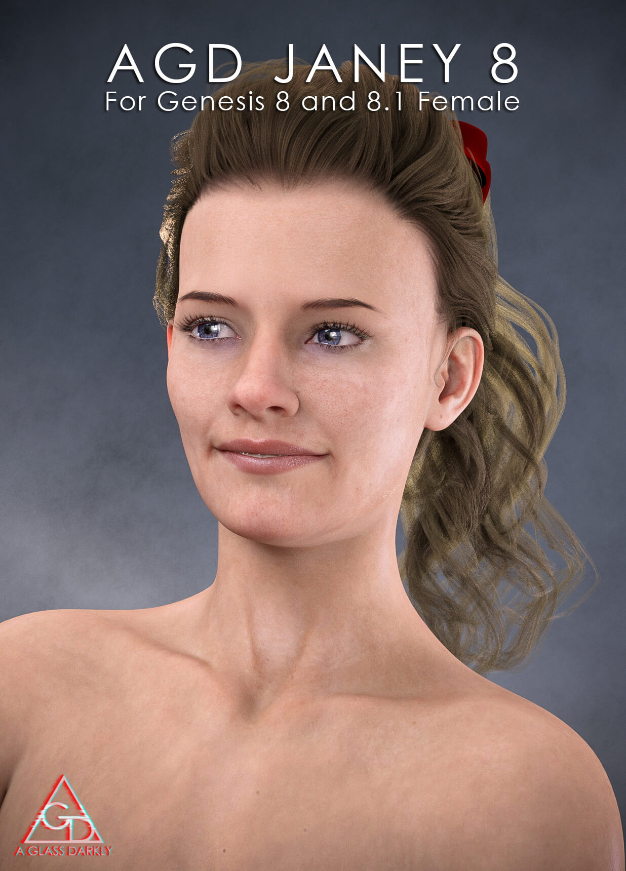 AGD Janey 8 With Custom Smile for G8/8.1F - Daz Content by aglassdarkly
