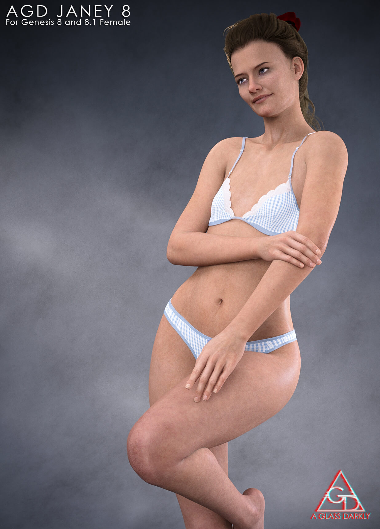 AGD Janey 8 With Custom Smile for G8/8.1F - Daz Content by aglassdarkly