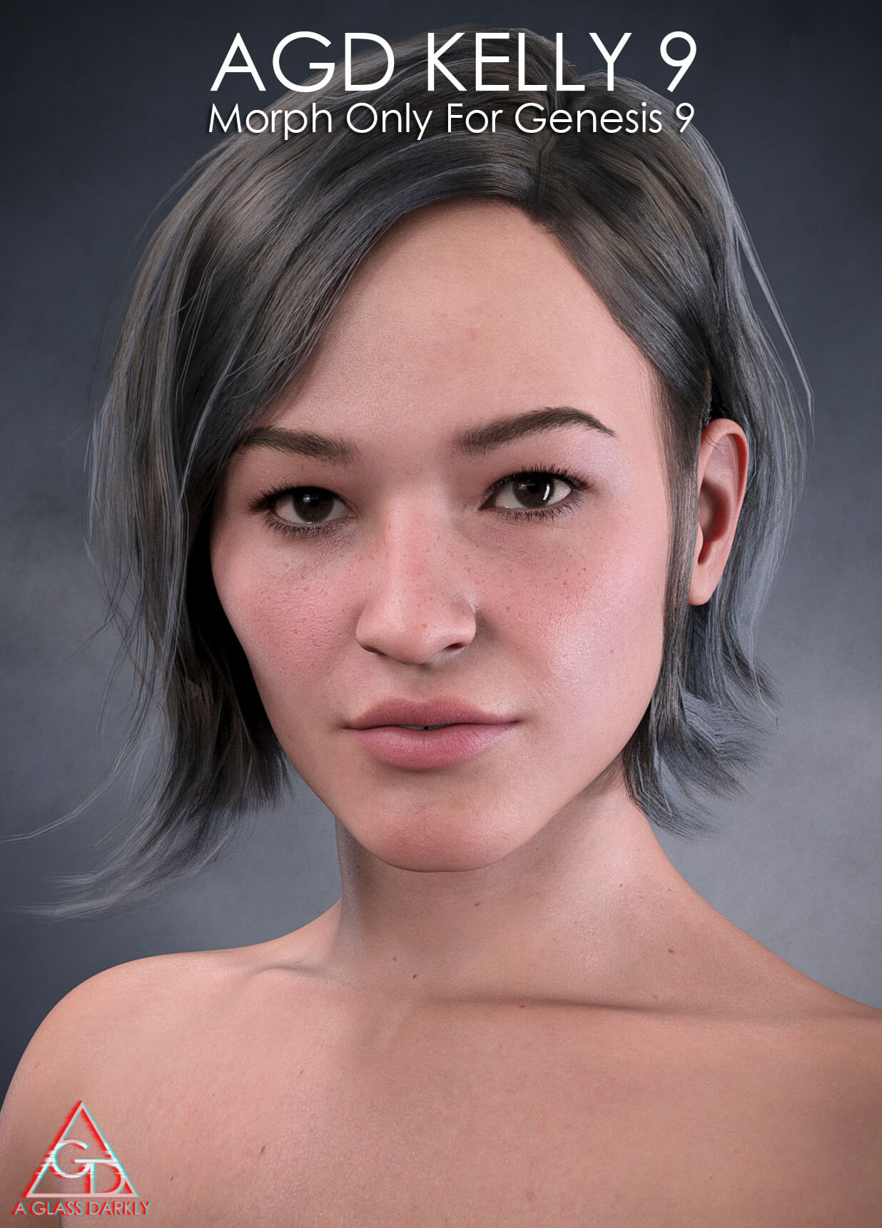 AGD Kelly 9 Character Morph for G9 - Daz Content by aglassdarkly