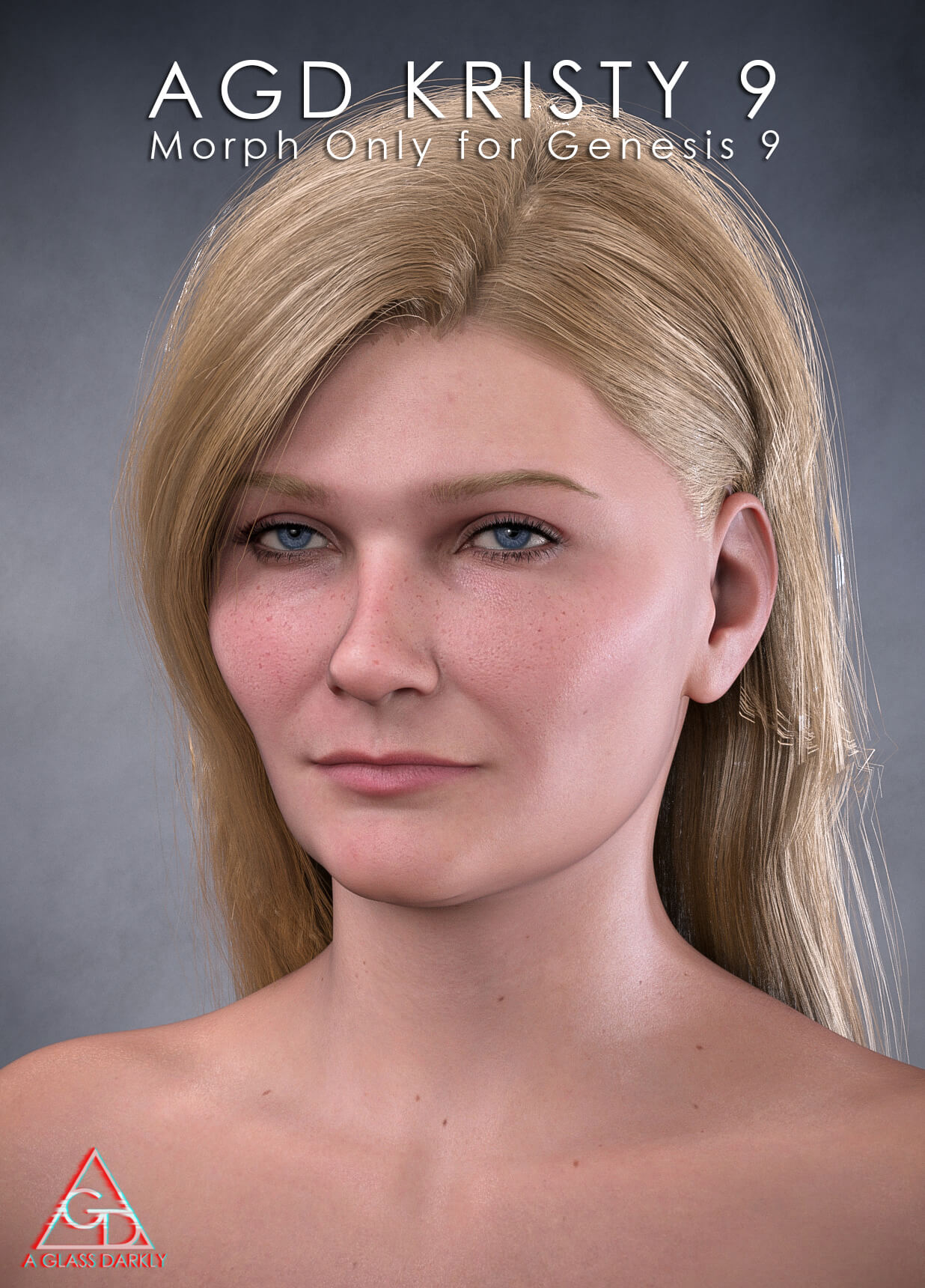 AGD Kristy 9 Character Morph for G9 - Daz Content by aglassdarkly