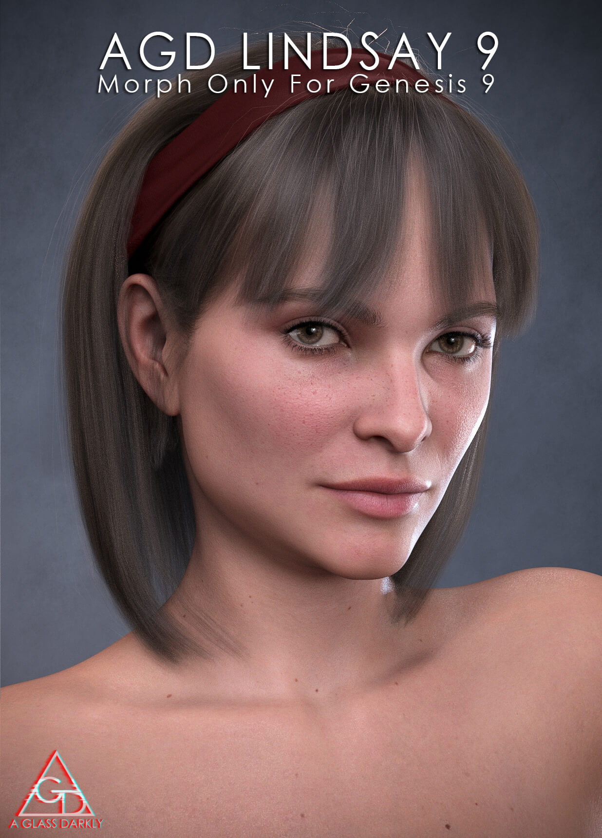 AGD Lindsay 9 Character Morph for G9 - Daz Content by aglassdarkly