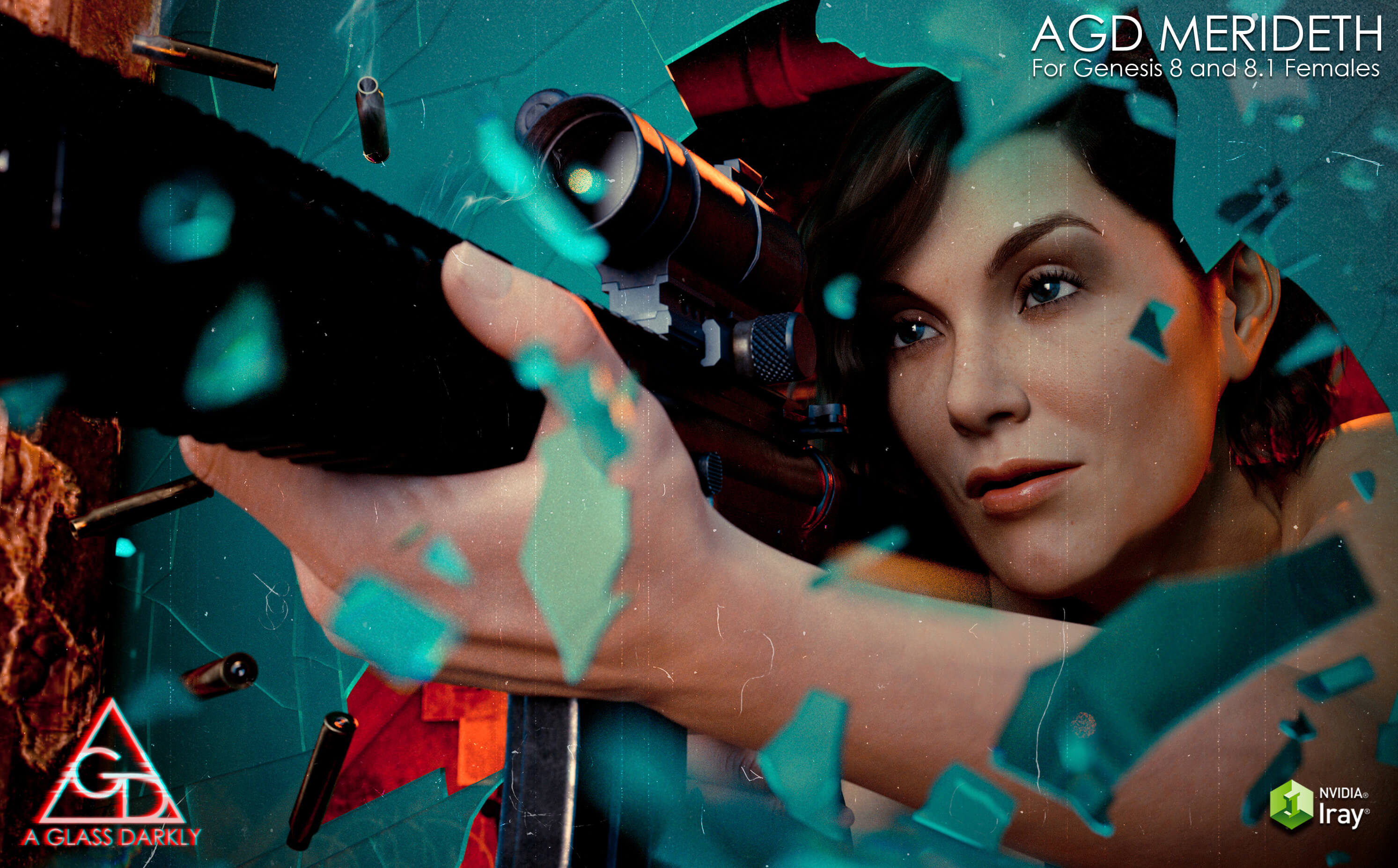 AGD Merideth for G8F & G8.1F Updated - Daz Content by aglassdarkly