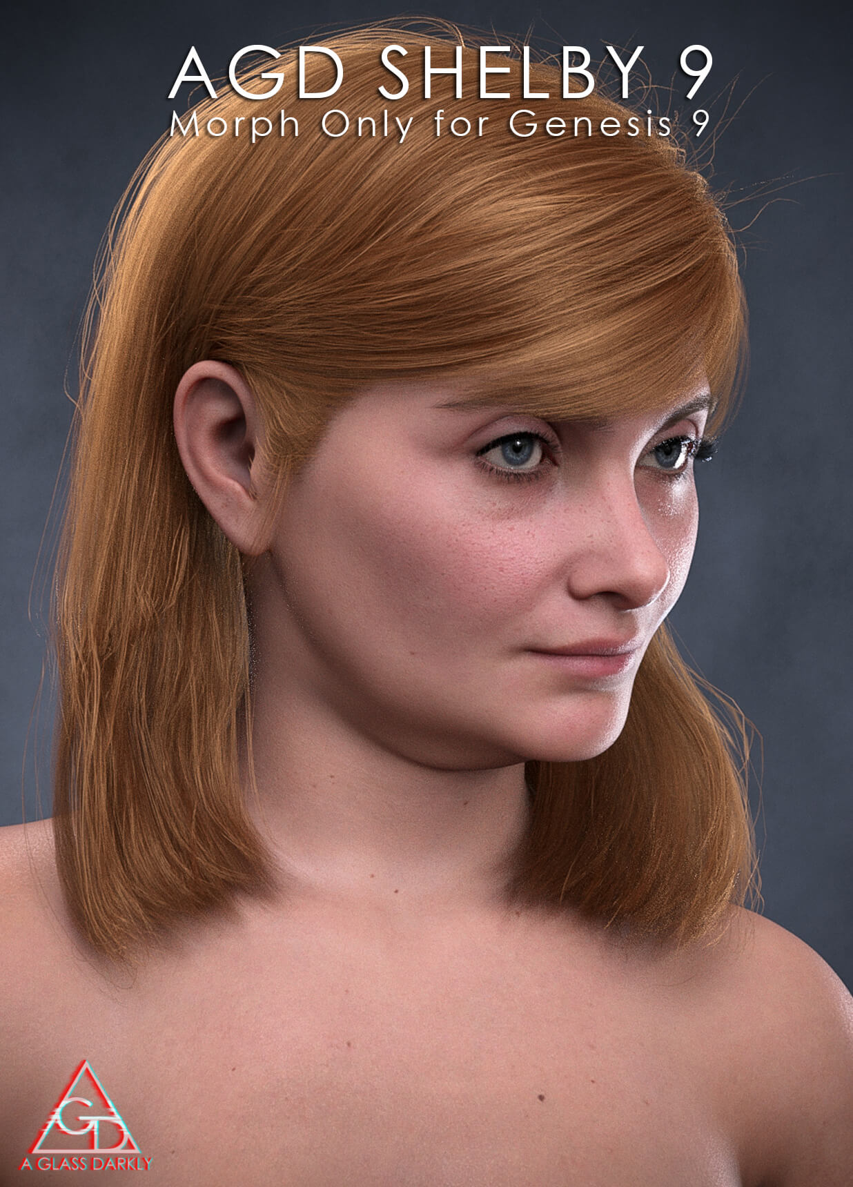 AGD Shelby 9 Character Morph for G9 - Daz Content by aglassdarkly