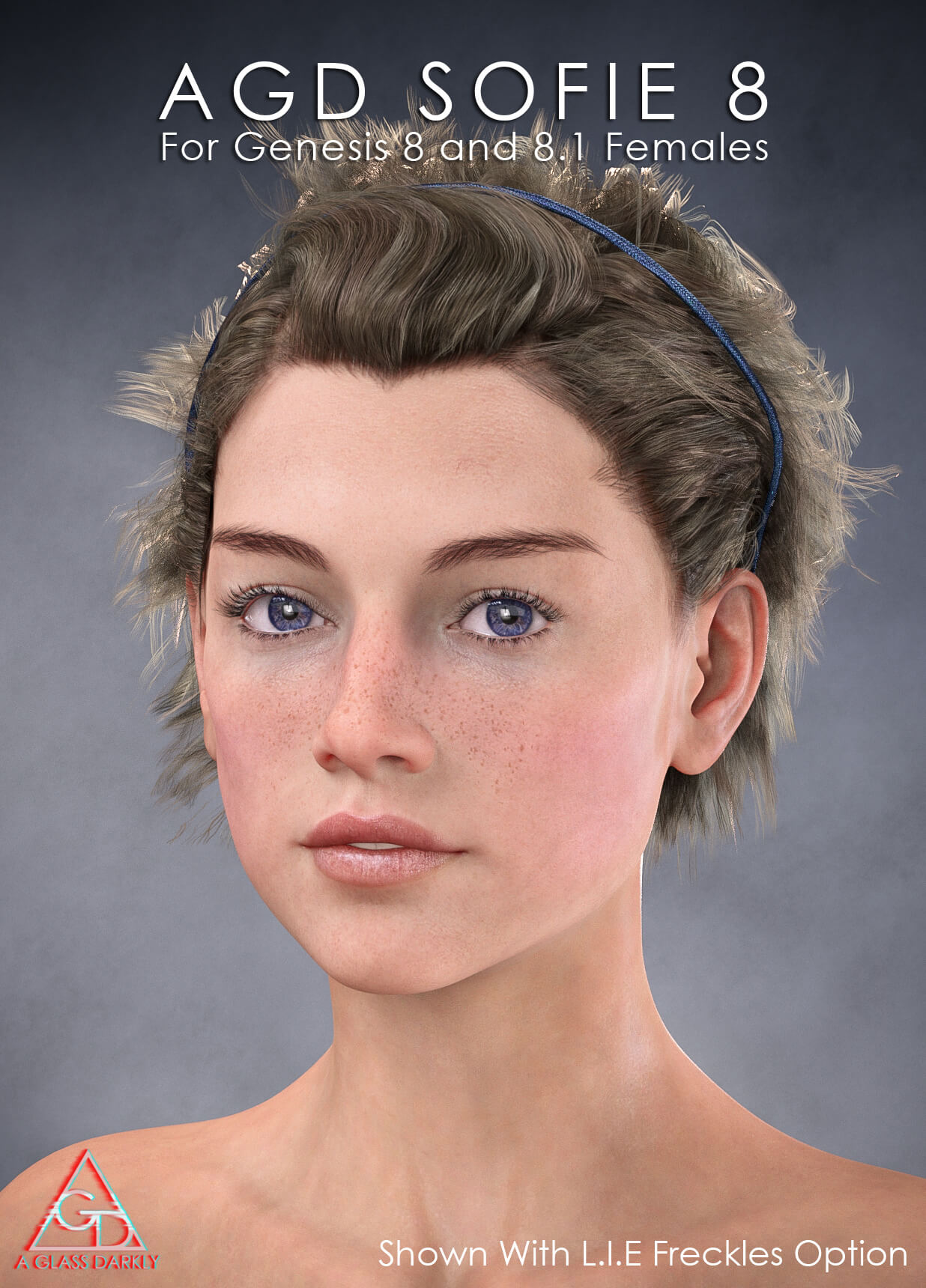 AGD Sofie 8 for G8/8.1F With Custom Smile - Daz Content by aglassdarkly