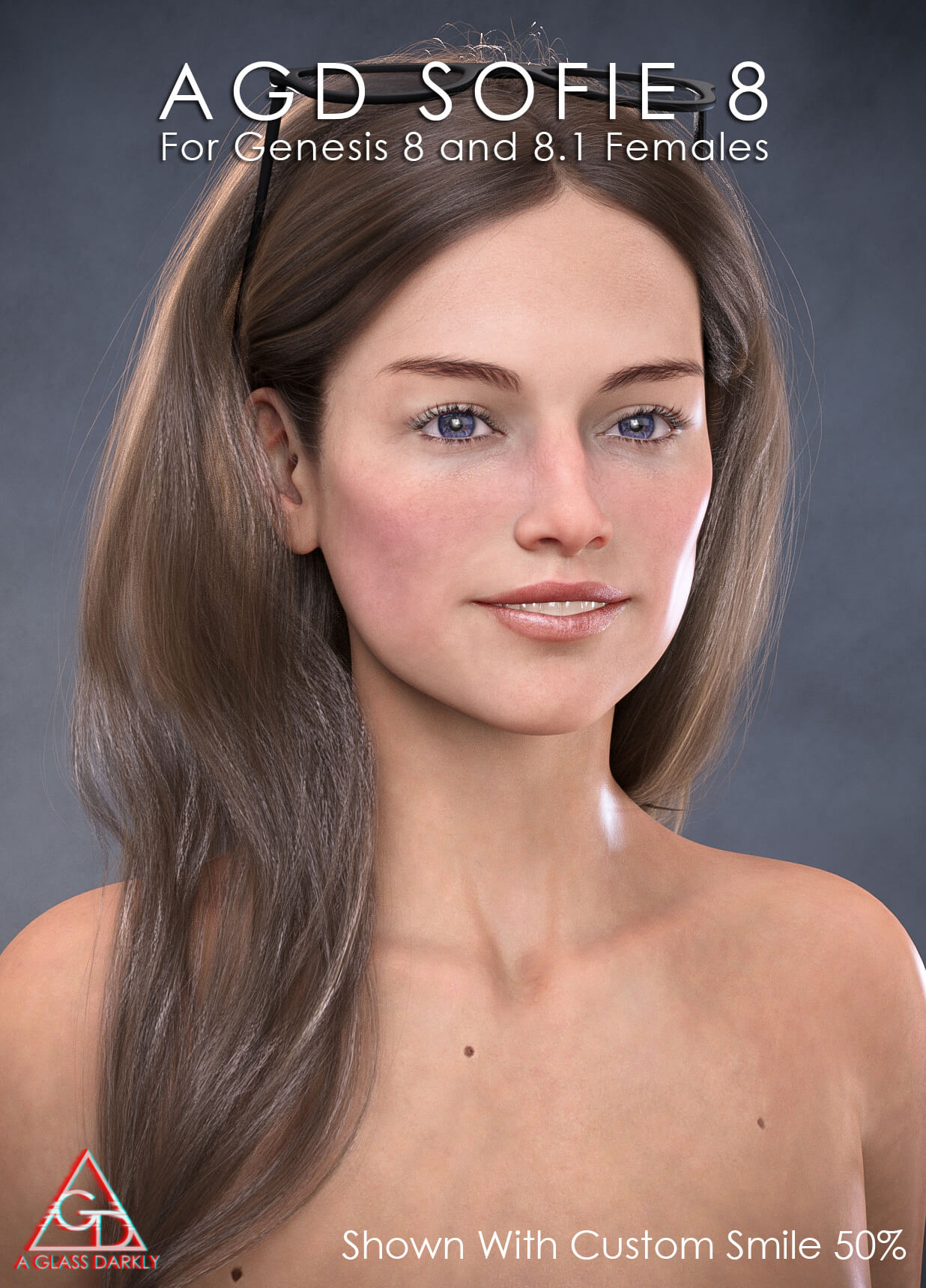 AGD Sofie 8 for G8/8.1F With Custom Smile - Daz Content by aglassdarkly