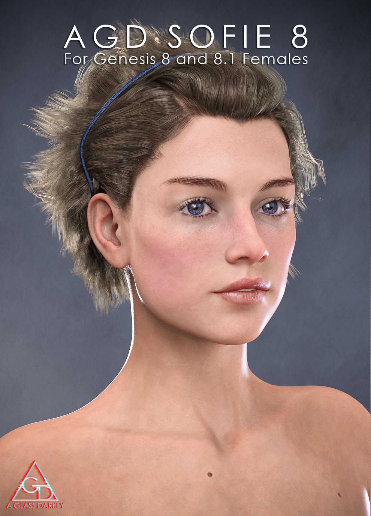 AGD Sofie 8 for G8/8.1F With Custom Smile - Daz Content by aglassdarkly