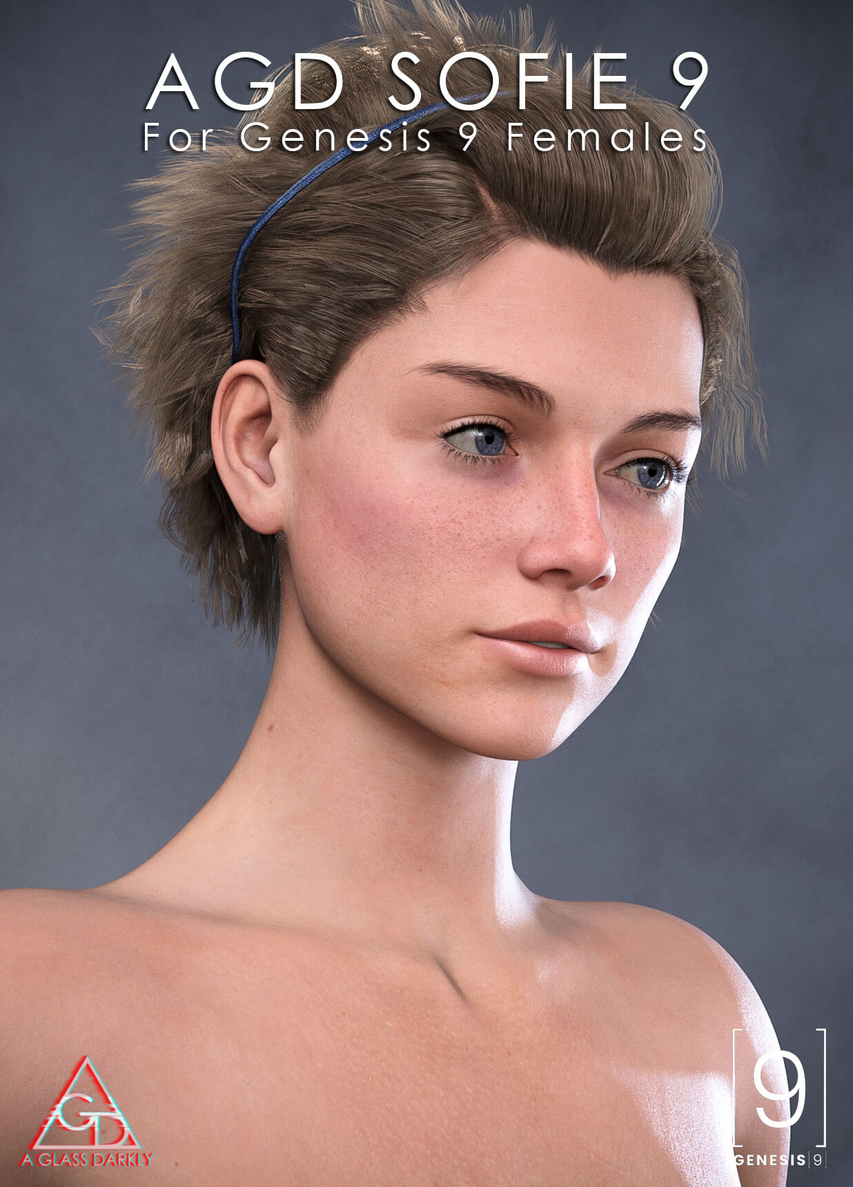 AGD Sofie 9 With Custom Smiles for G9 - Daz Content by aglassdarkly