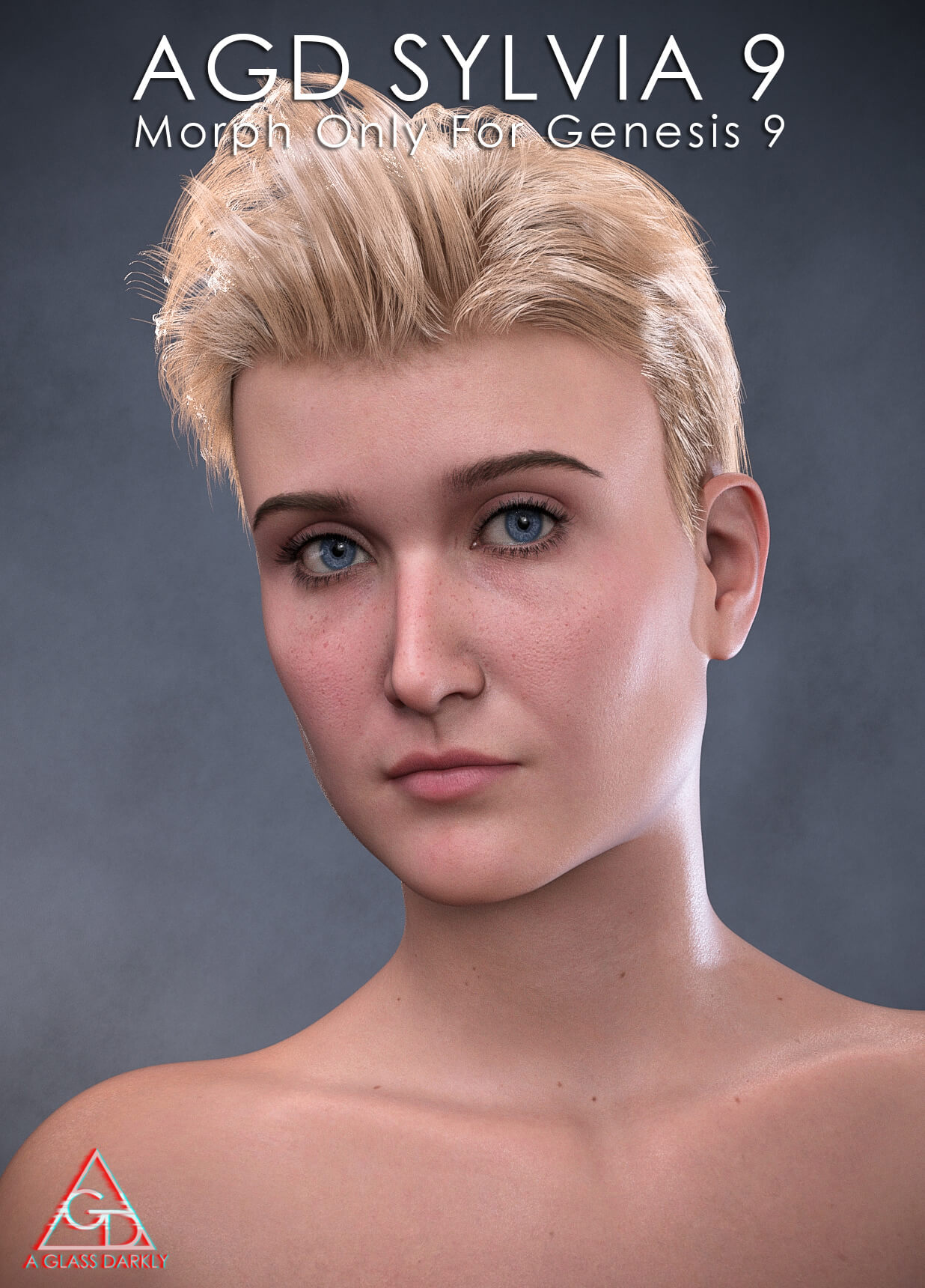 AGD Sylvia 9 Character Morph for G9 - Daz Content by aglassdarkly