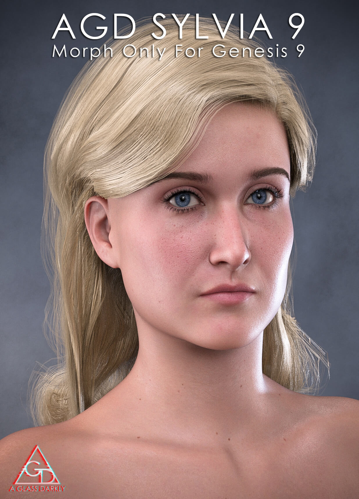 AGD Sylvia 9 Character Morph for G9 - Daz Content by aglassdarkly