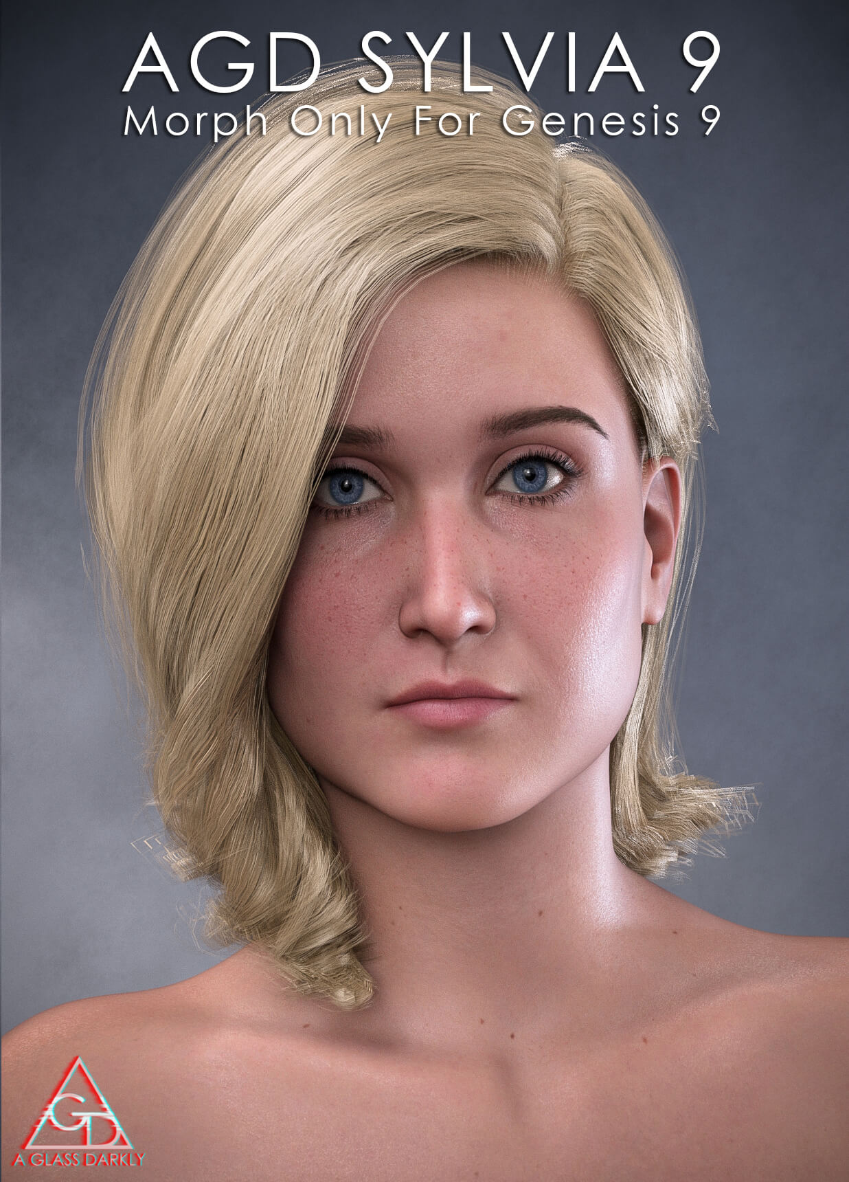 AGD Sylvia 9 Character Morph for G9 - Daz Content by aglassdarkly