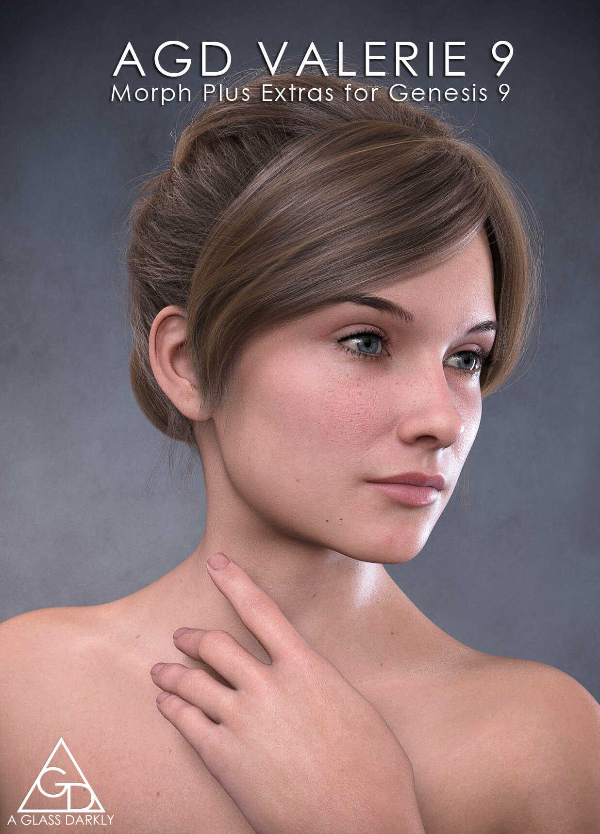 AGD Valerie 9 Character Morph Plus Extras for G9 - Daz Content by aglassdarkly