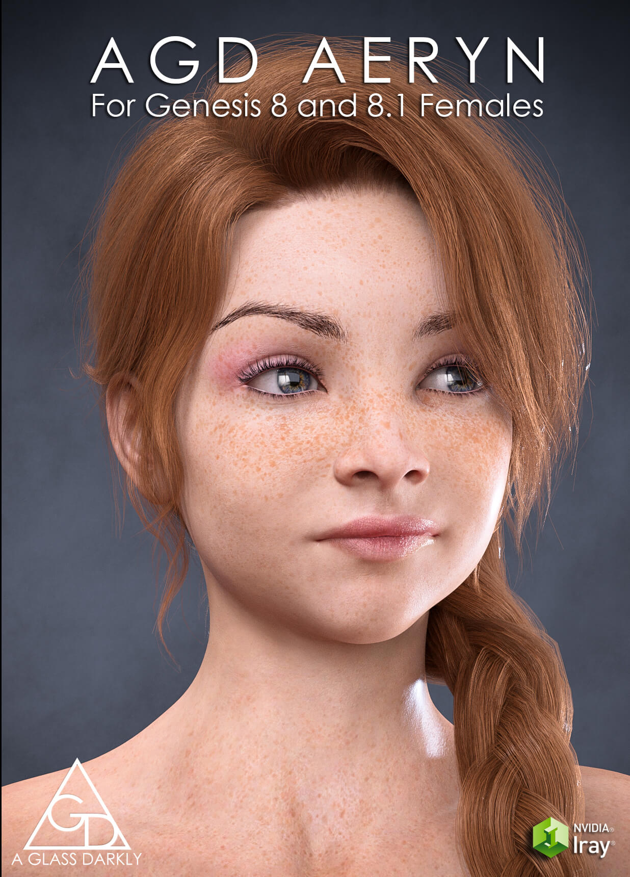 AGD Aeryn 8 Cover 1 3D Render, Digital Art by aglassdarkly