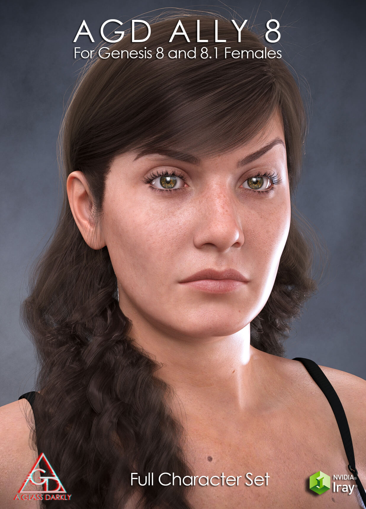 AGD Ally 8 Cover 1 3D Render, Digital Art by aglassdarkly