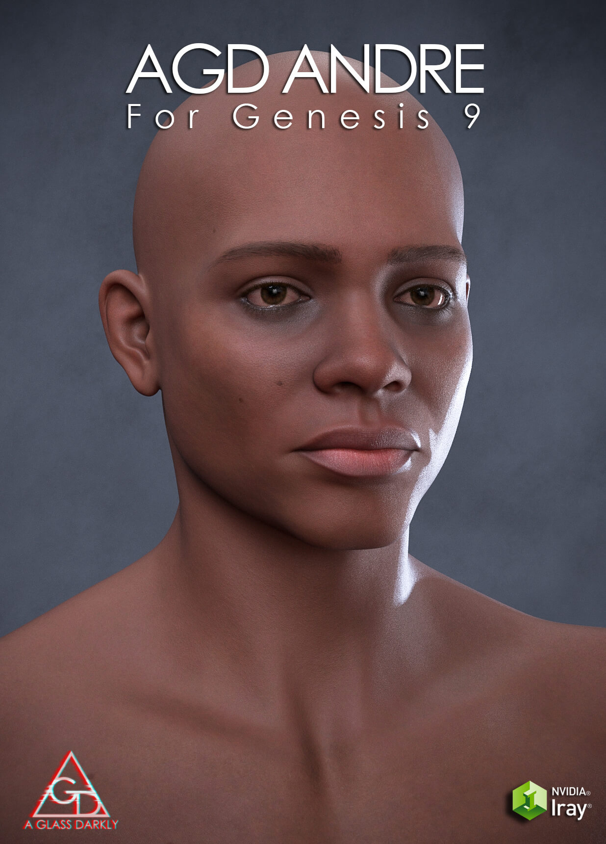 AGD Andre 9 3D Render, Digital Art by aglassdarkly