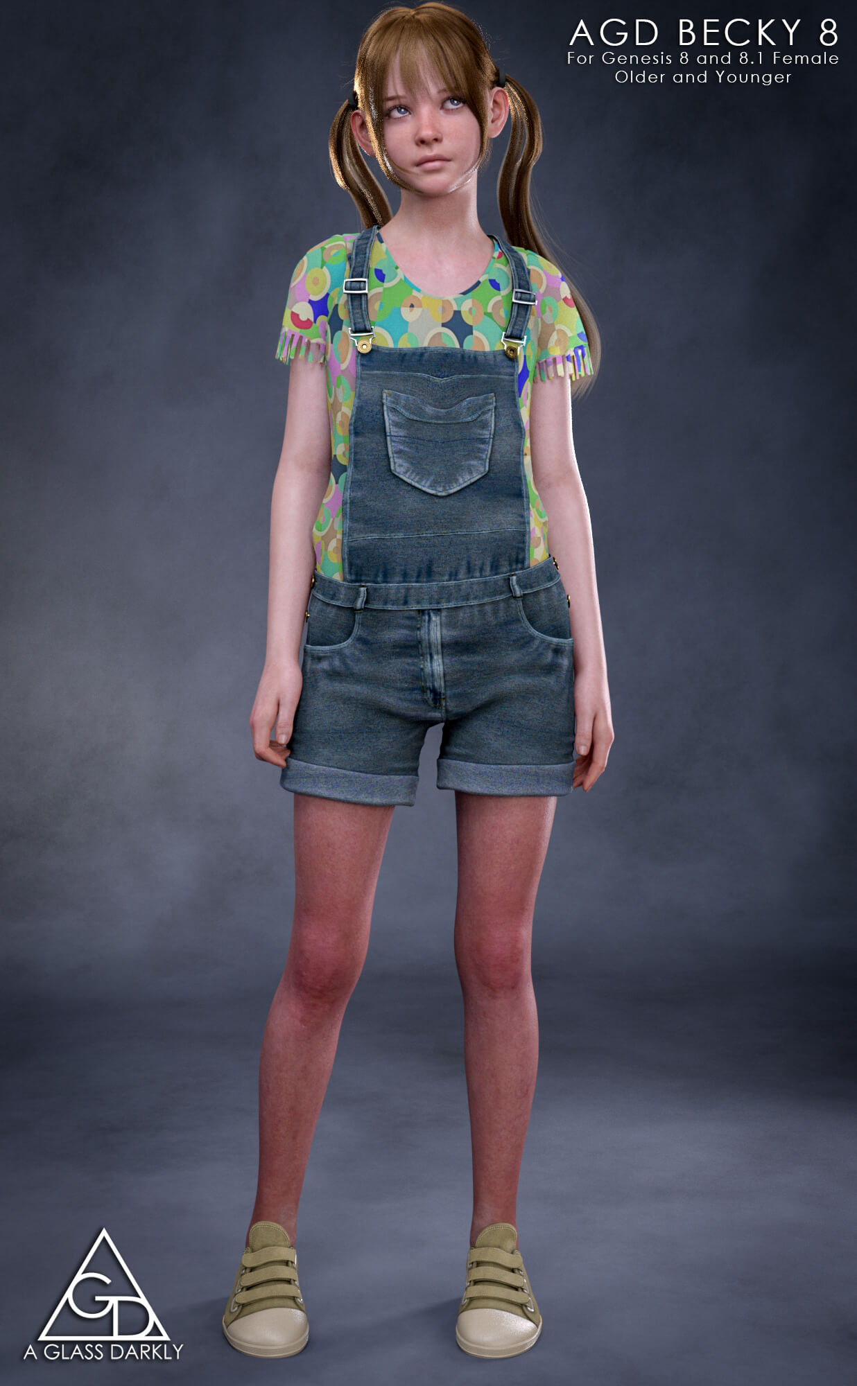 AGD Becky for G8G8.1F Promo 1 3D Render by aglassdarkly