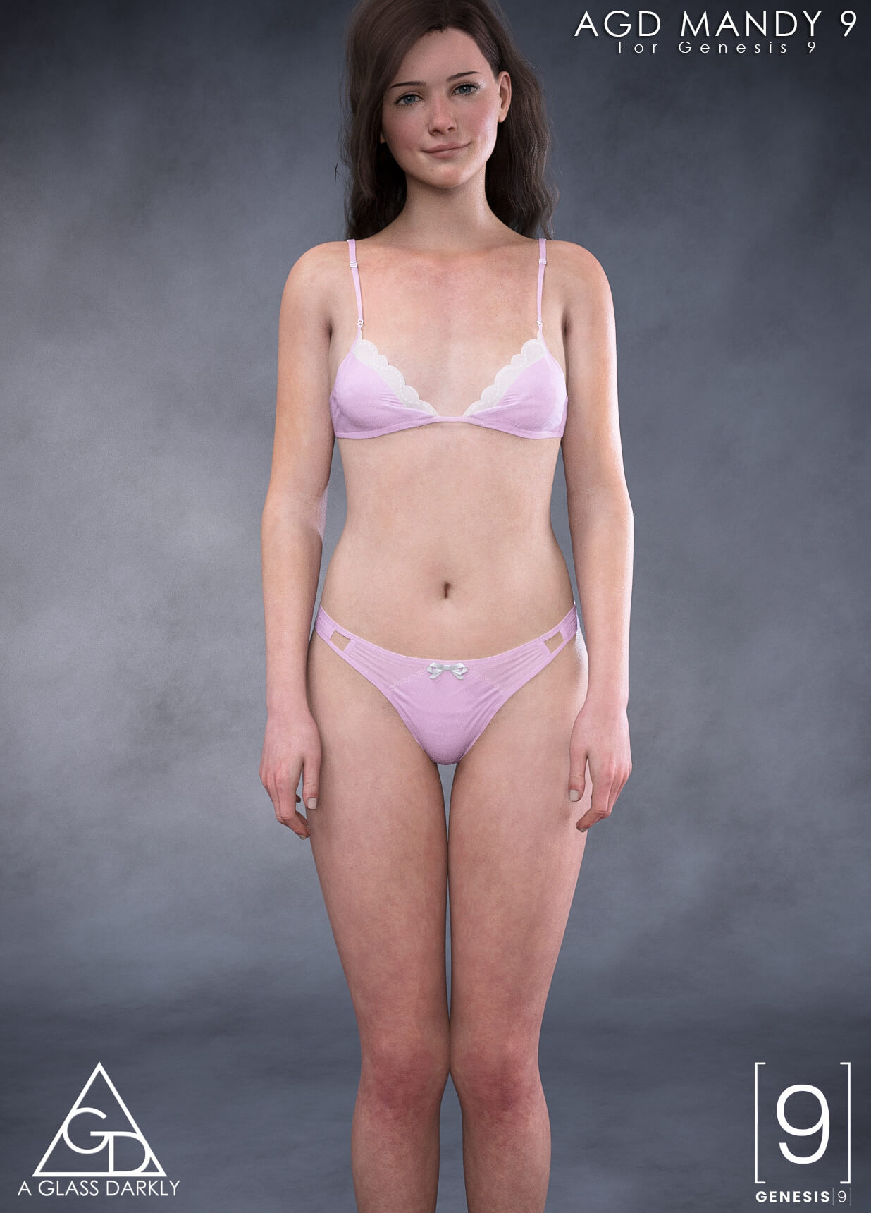 AGD Mandy 89 Promo 12 3D Render, Digital Art by aglassdarkly