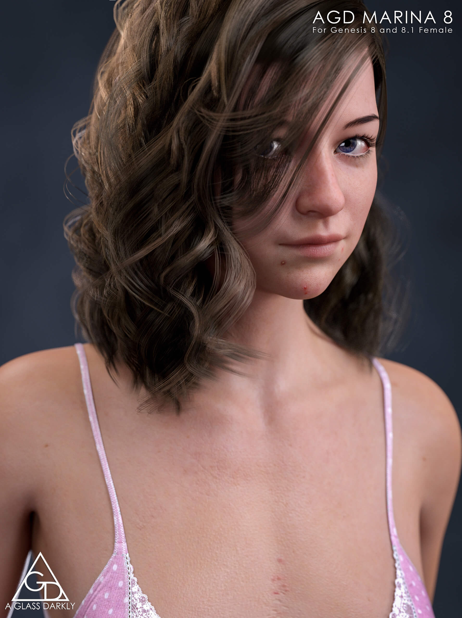 AGD Marina for Genesis 8 Promo 6 3D Render by aglassdarkly