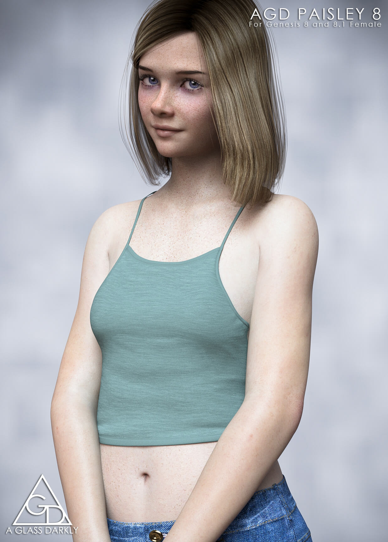 AGD Paisley 8 Promo 16 3D Render, Digital Art by aglassdarkly