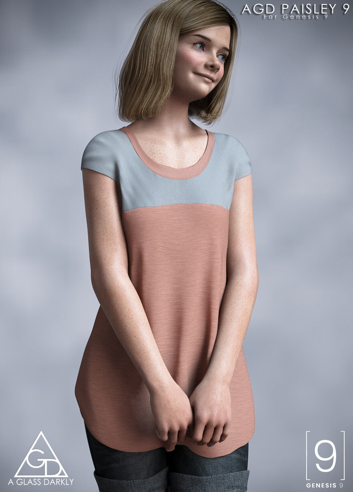 AGD Paisley Teen and Adult G8G9 Promo 17 3D Render