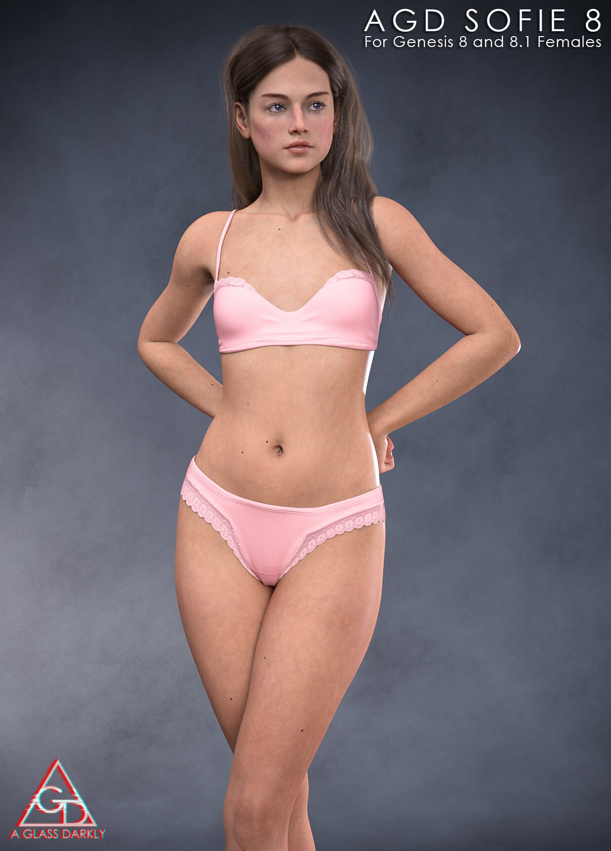 AGD Sofie 8 Promo 1 3D Render, Digital Art by aglassdarkly