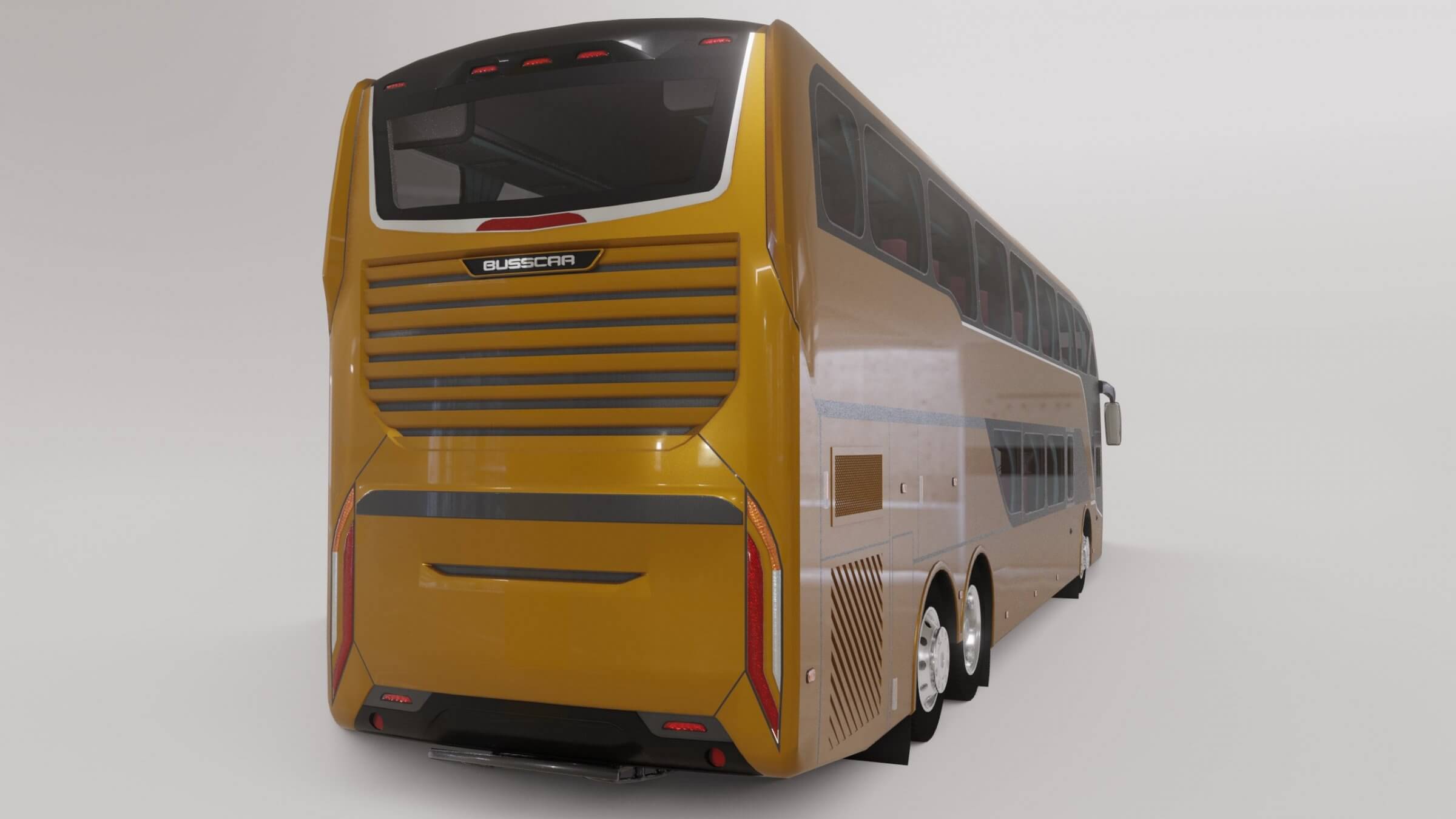 Busscar Busstar DD - 3D Model by Agungkuncoro