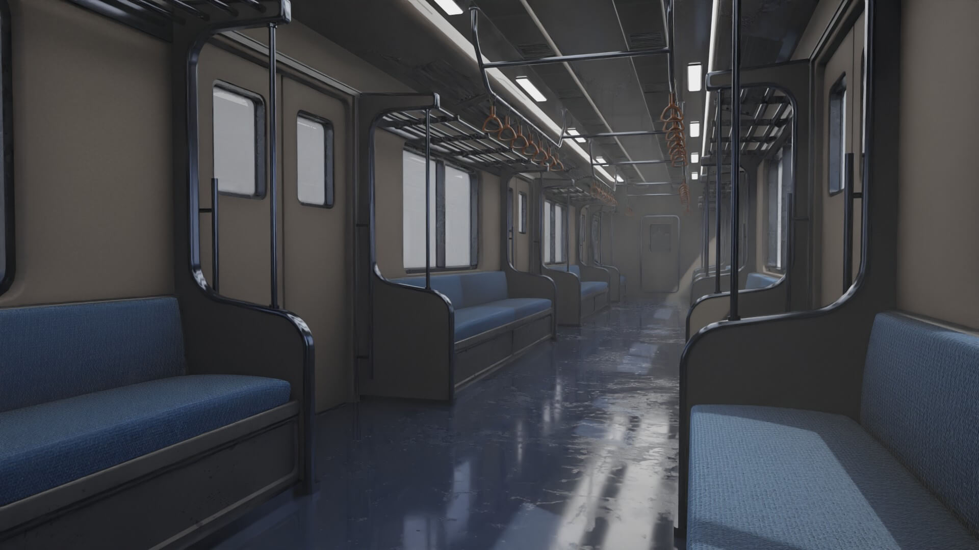 Japan Train Takyo Metro Subway 6000 - 3D Model by Agungkuncoro
