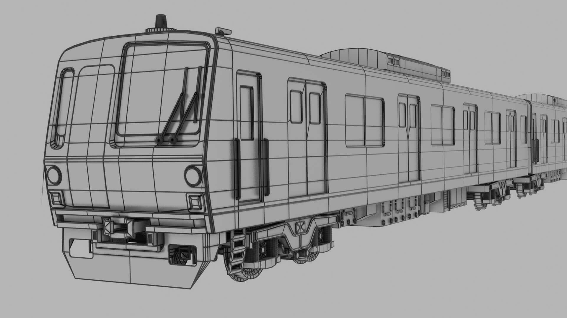 Japan Train Takyo Metro Subway 6000 - 3D Model by Agungkuncoro