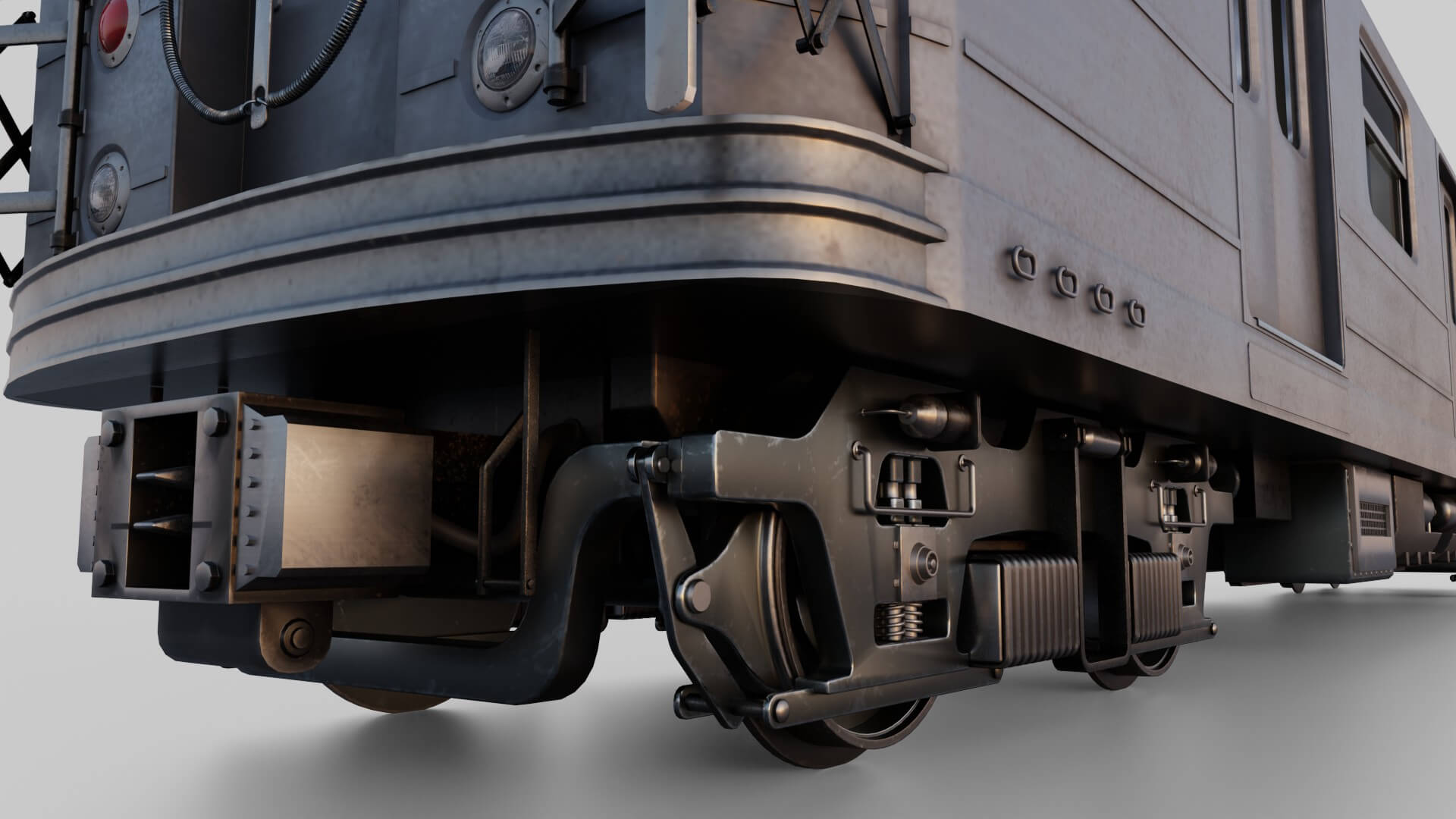 Kawasaki NYC Subway Car R62 a 3D Model by Agungkuncoro