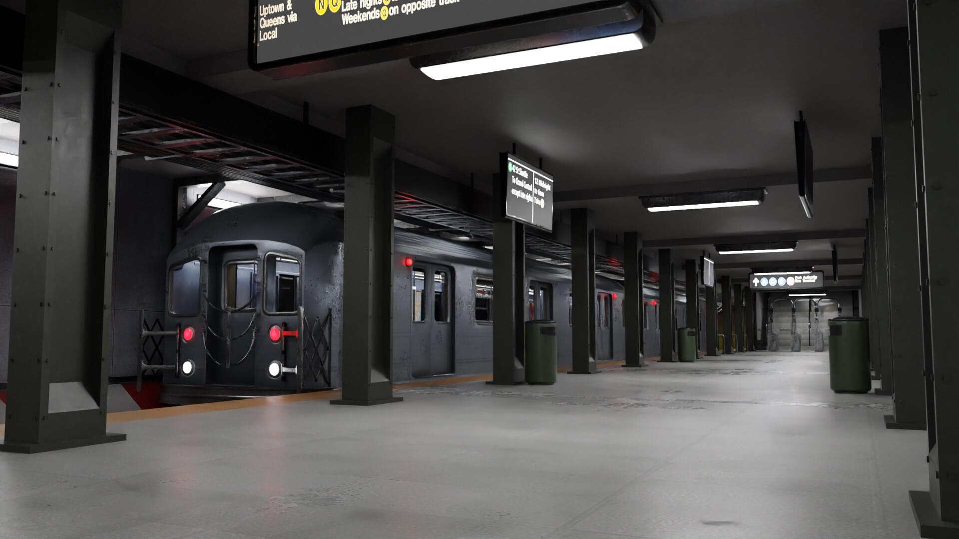 Kawasaki NYC Subway Car R62 a 3D Model by Agungkuncoro
