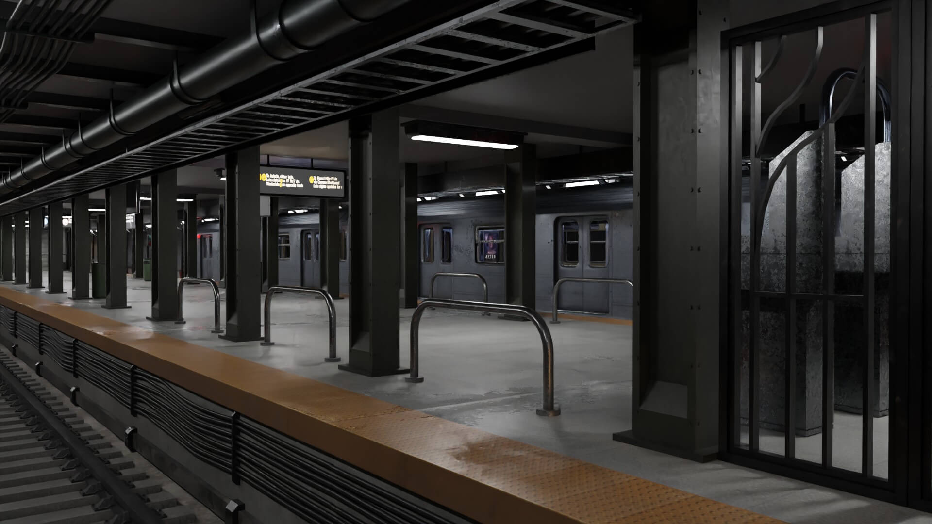 Kawasaki NYC Subway Car R62 a 3D Model by Agungkuncoro