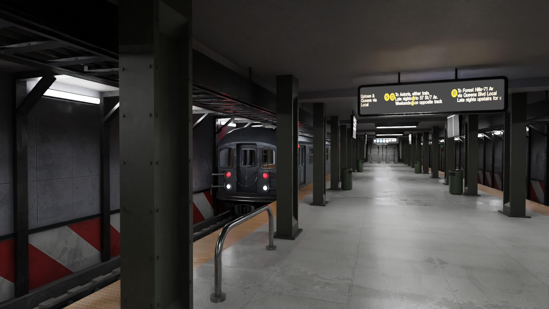 Kawasaki NYC Subway Car R62 a 3D Model by Agungkuncoro