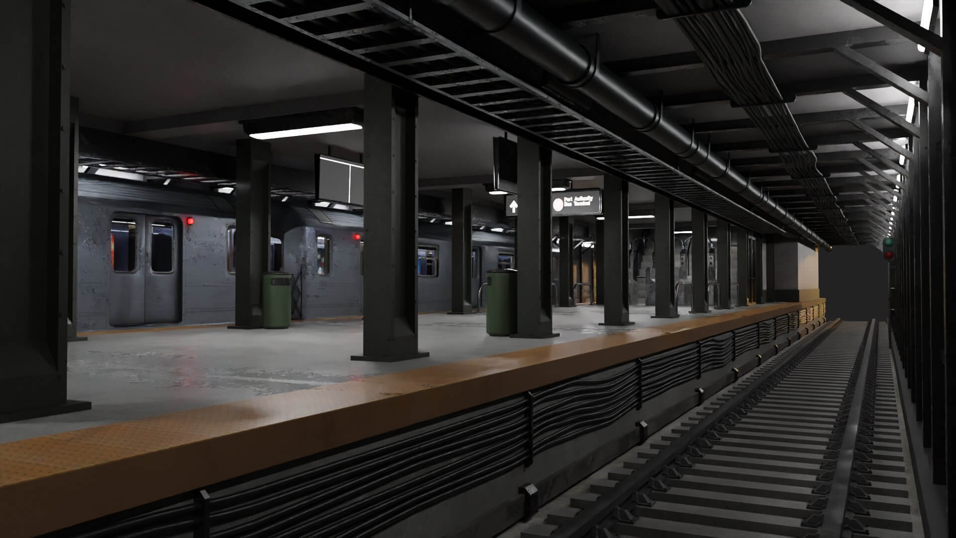 Kawasaki NYC Subway Car R62 a 3D Model by Agungkuncoro