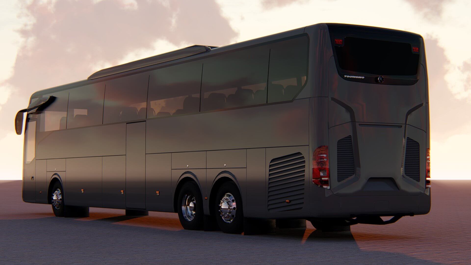 Mercedes BenzTravego Tourismo L - 3D Model by Agungkuncoro