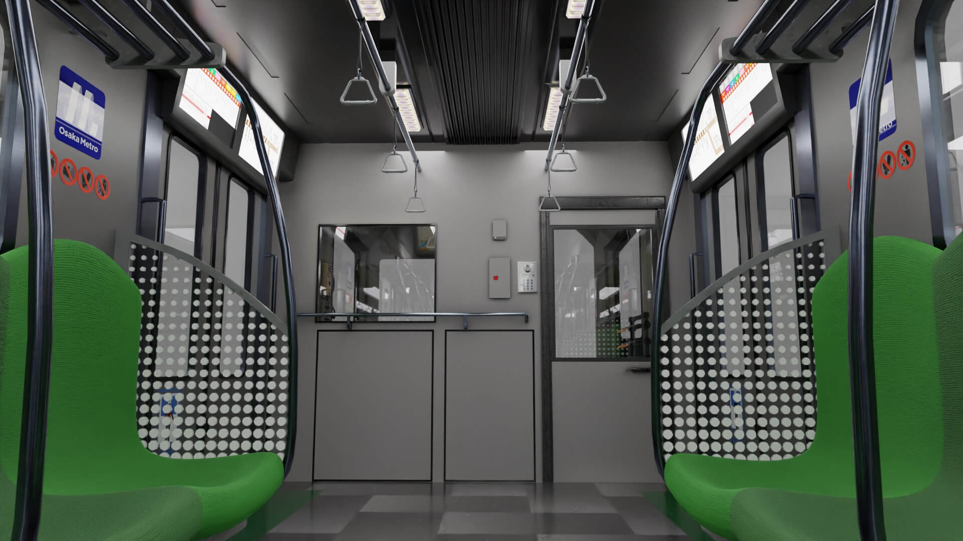 Osaka Metro Train 4000 Series - 3D Model by Agungkuncoro