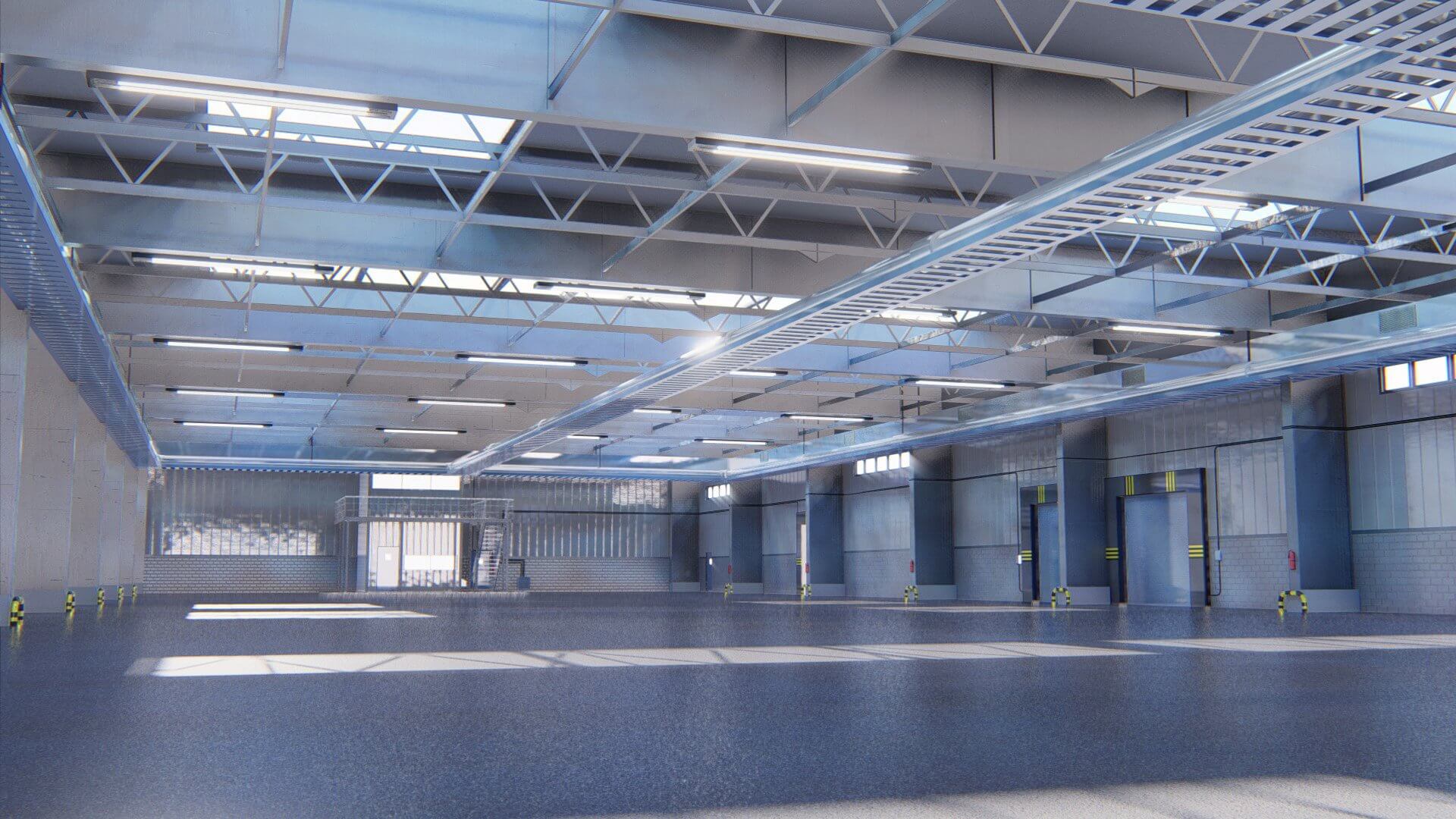 Warehouse - 3D Model by Agungkuncoro