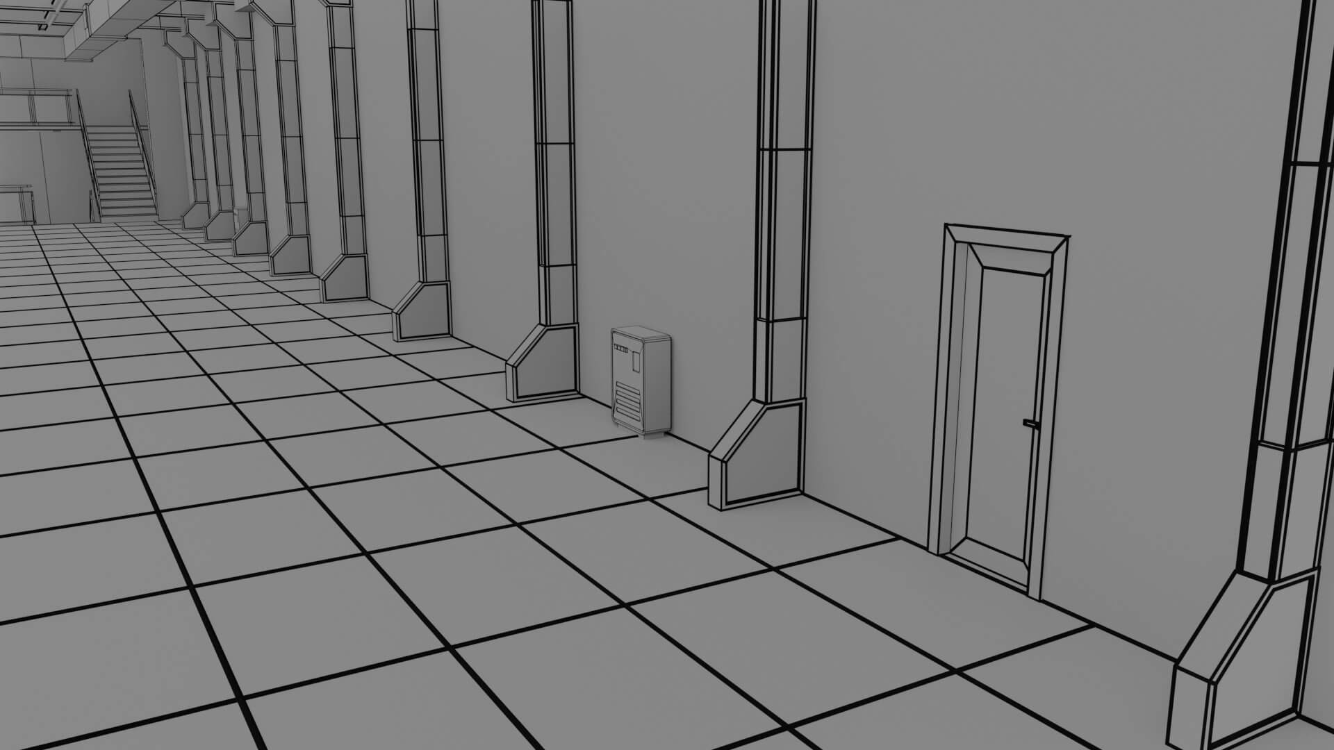 Warehouse - 3D Model by Agungkuncoro